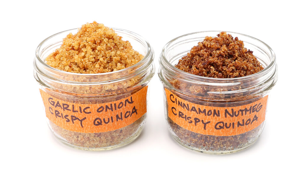 Crispy Quinoa Crunch - Versatile Topping! - BITE ME INDUSTRIES