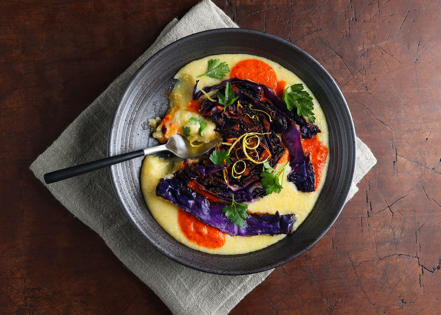 Creamy Italian Polenta Recipe - BITE ME INDUSTRIES