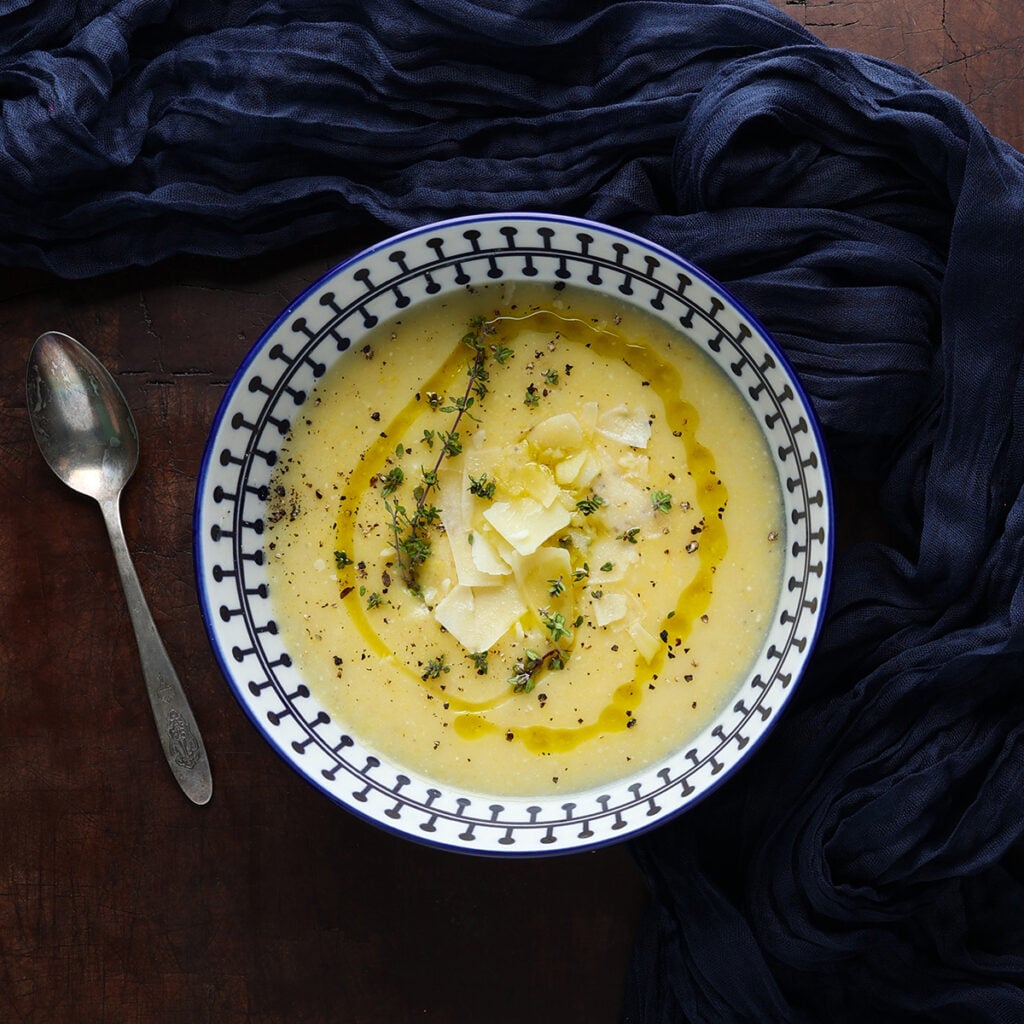 Creamy Italian Polenta Recipe - BITE ME INDUSTRIES