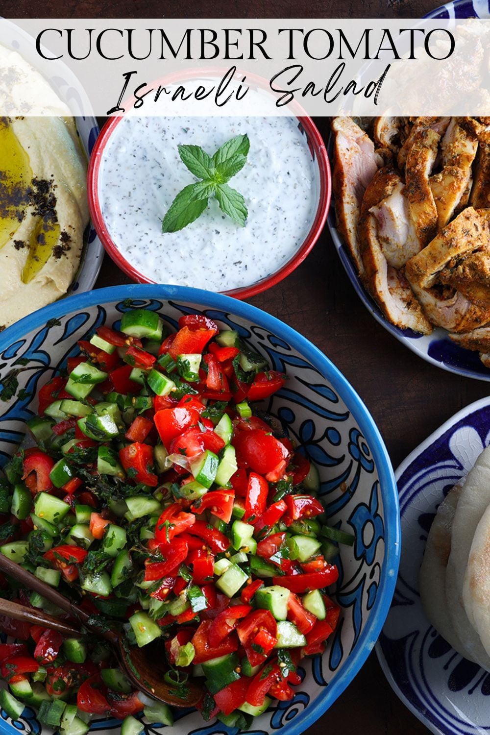 Israeli Cucumber Tomato Salad Perfect Side Dish!