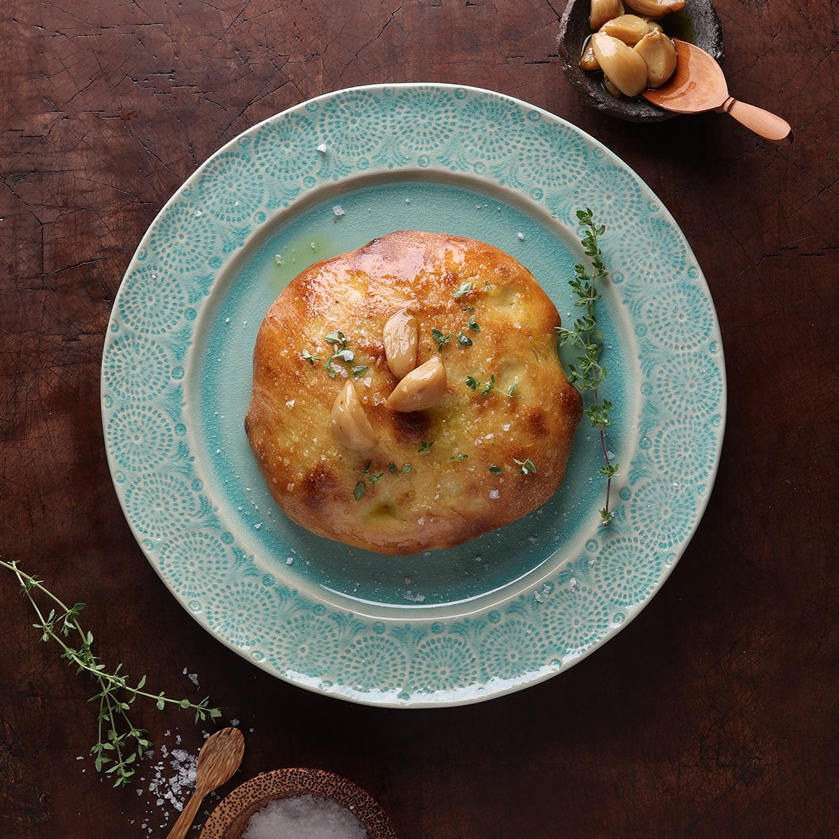 Frena Moroccan Bread (Baked on a Pizza Stone) Skillet or Stone!