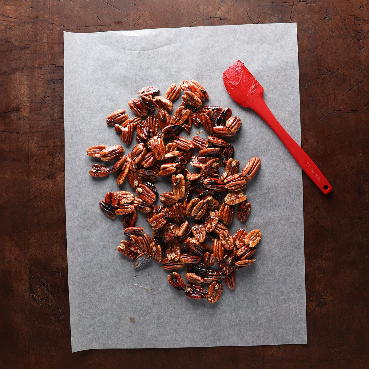 Maple-Glazed Pecans - Snack or Garnish!